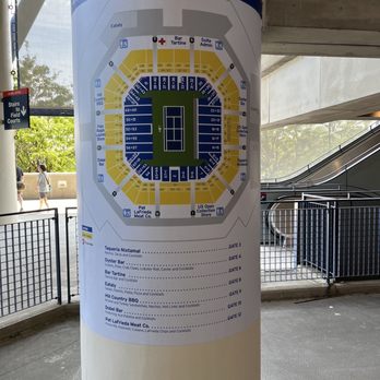 Arthur Ashe Stadium Seating Chart
