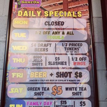 GAMEON BAR+ARCADE - Updated January 2026 - 169 Photos & 70 Reviews ...