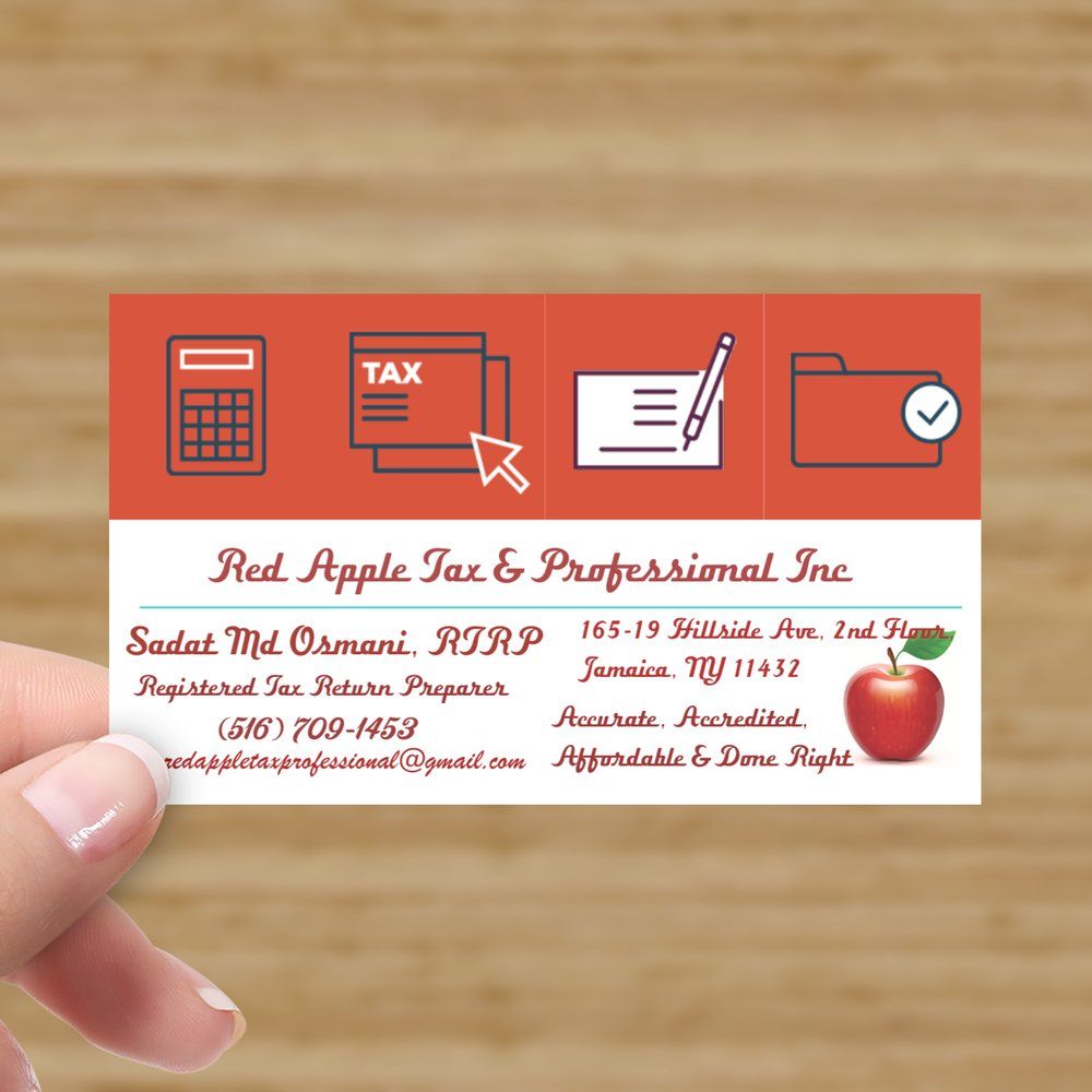 RED APPLE TAX & PROFESSIONAL - Updated March 2024 - Request ...