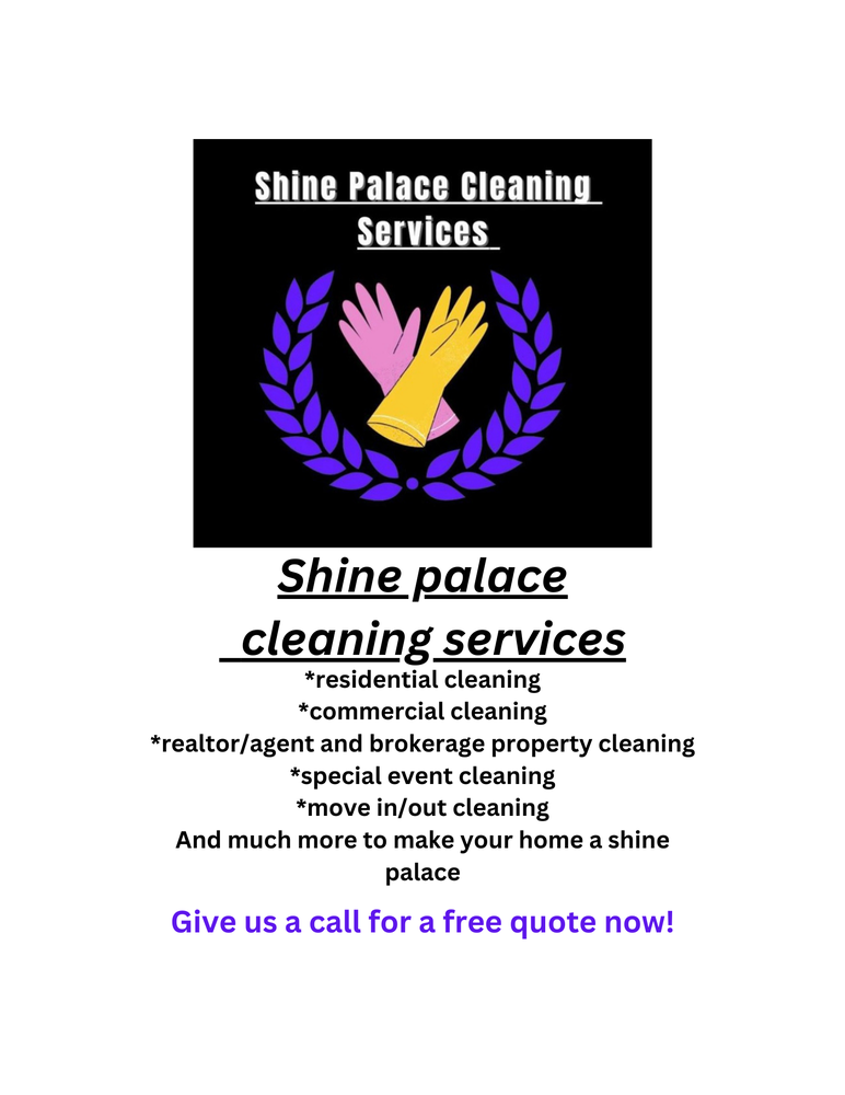 SHINE PALACE CLEANING SERVICES - Updated March 2025 - Richmond ...