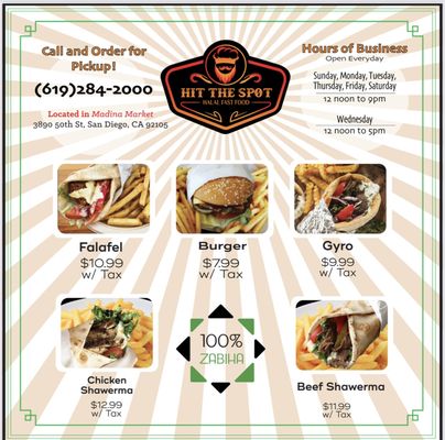 HIT THE SPOT HALAL FAST FOOD - Updated July 2025 - 3890 50th St, San ...