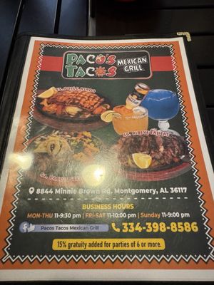 PACOS TACOS MEXICAN GRILL - Updated September 2025 - 26 Photos & 17 ...