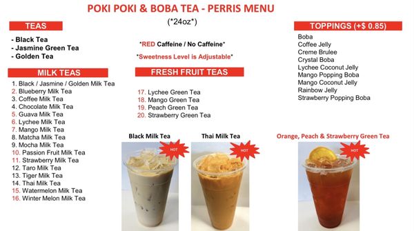 POKI POKI & BOBA TEA - PERRIS - Updated October 2025 - 49 Photos & 44 ...