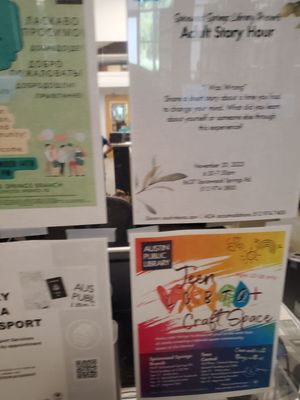 AUSTIN PUBLIC LIBRARY - SPICEWOOD SPRINGS - Updated November 2024 - 33 ...