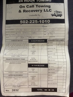 ON CALL TOWING - Updated November 2025 - Louisville, Kentucky - Towing ...