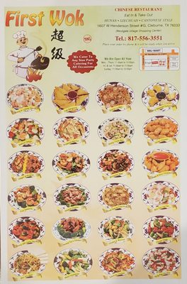 FIRST WOK CHINESE RESTAURANT - Updated December 2025 - 58 Reviews ...