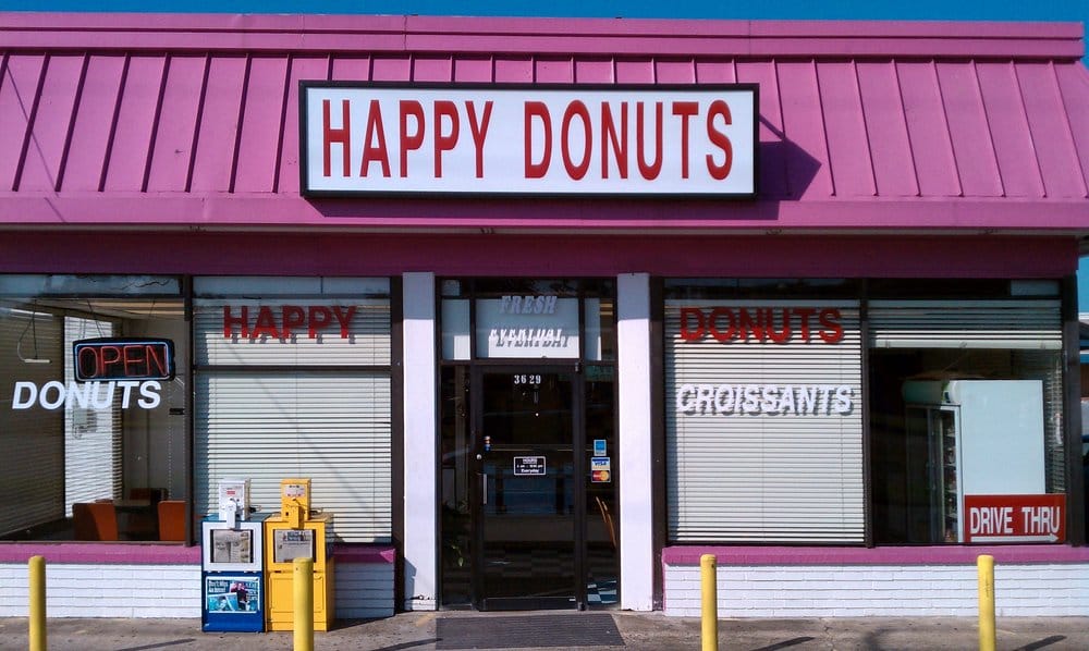 Happy Donuts - Donuts - 3629 N Twin City Hwy, Port Arthur, TX - Phone ...