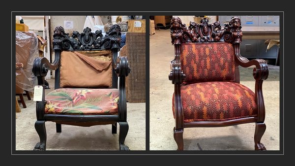 Maxwell's furniture restoration store