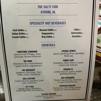 THE SALTY COD - Updated May 2025 - 252 Photos & 79 Reviews - 309 Market ...