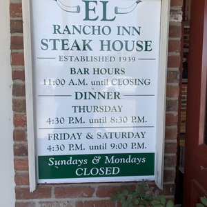 EL RANCHO INN-STEAK & LOBSTER HOUSE - 282 Photos & 367 Reviews - 1457 E ...