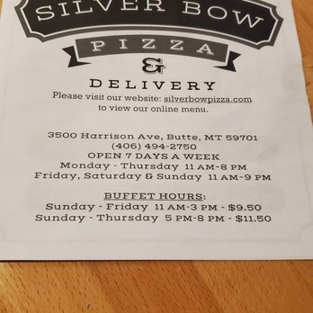 SILVER BOW PIZZA PARLOR - Updated November 2025 - 59 Photos & 60 ...