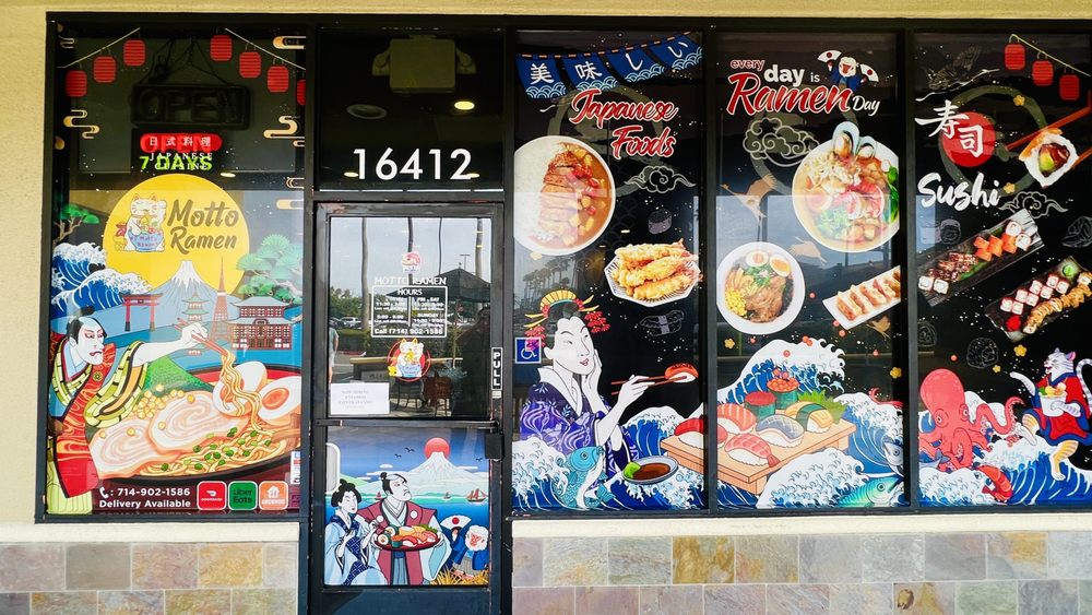 MOTTO RAMEN - Ramen in Westminster, California at 16412 Beach Blvd ...