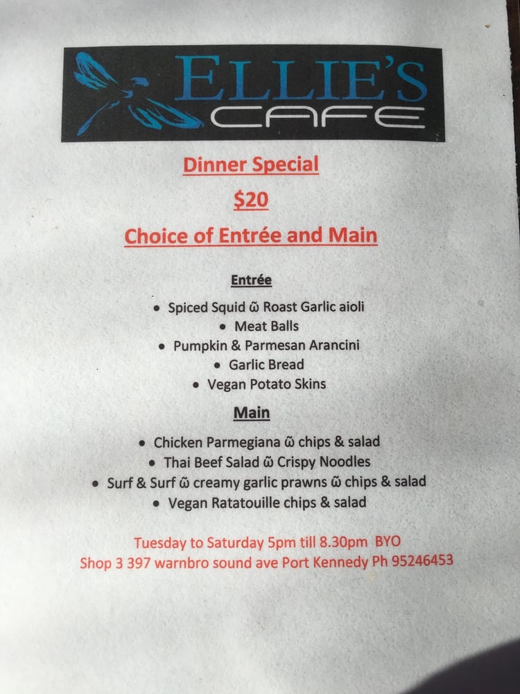 ELLIE’S CAFE - Updated July 2025 - 397 Warnbro Sound Ave, Port Kennedy ...