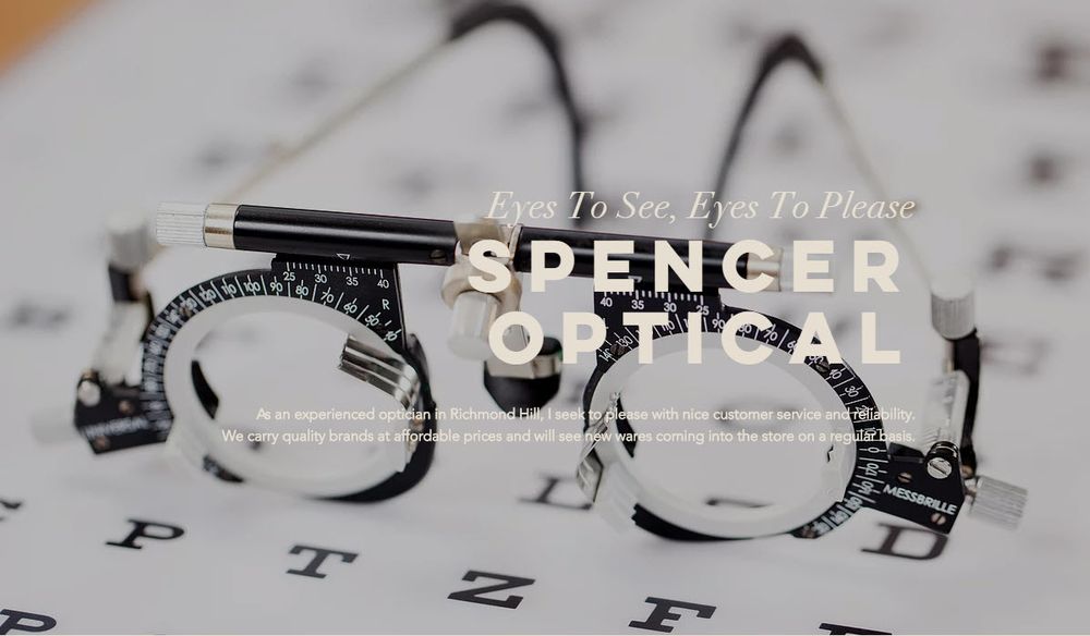 SPENCER OPTICAL - Updated January 2026 - 7-13495 Bathurst St, Richmond ...