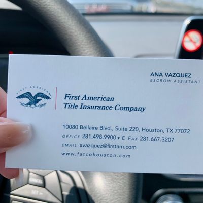 FIRST AMERICAN TITLE INSURANCE COMPANY - Updated December 2025 - 10080 ...