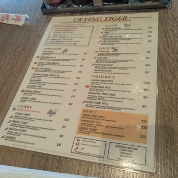 CRYING TIGER THAI BISTRO & BAR - Updated May 2025 - 813 Photos & 479 ...