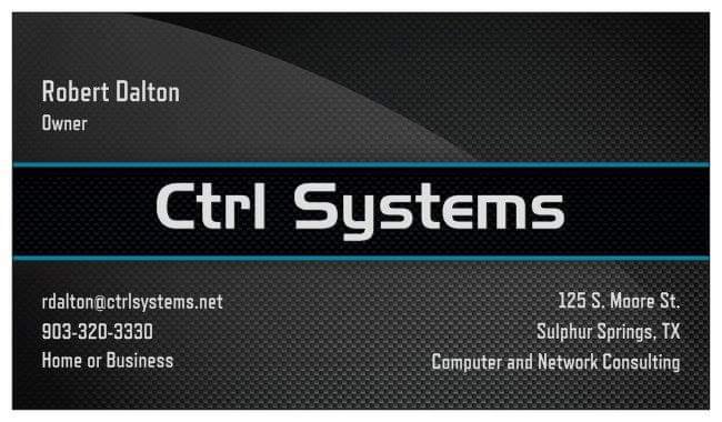 CTRL SYSTEMS - Updated November 2025 - 204 Linda Dr, Sulphur Springs, Texas - IT Services ...