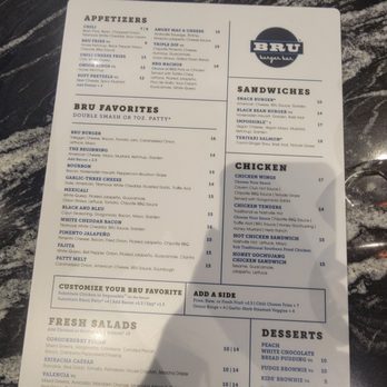 BRU BURGER BAR - Updated January 2026 - 100 Photos & 115 Real Reviews ...