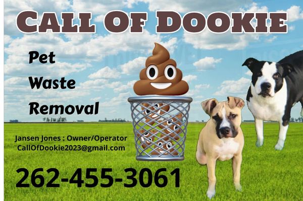 CALL OF DOOKIE - Trevor, Wisconsin - Pet Waste Removal - Phone Number ...