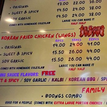 BOONG’S KOREAN FRIED CHICKEN - Updated December 2025 - 59 Photos & 21 ...