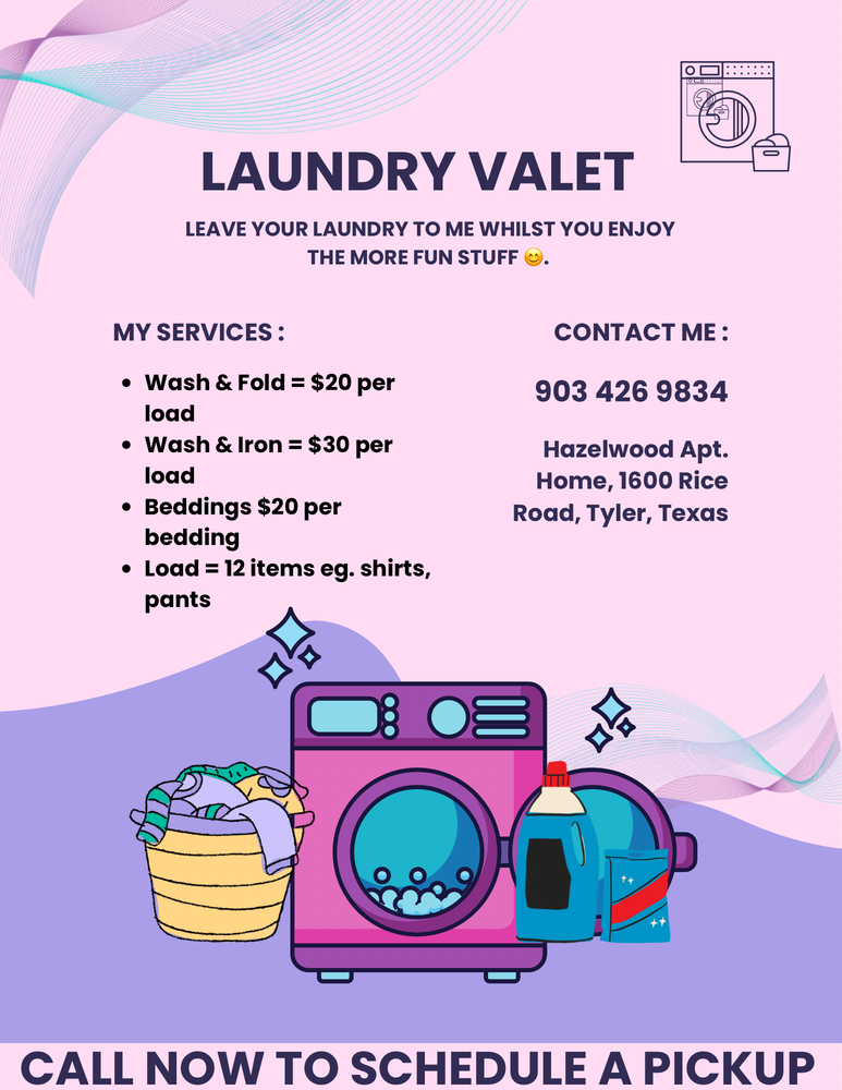 LAUNDRY VALET - Updated July 2025 - Tyler, Texas - Laundry Services ...