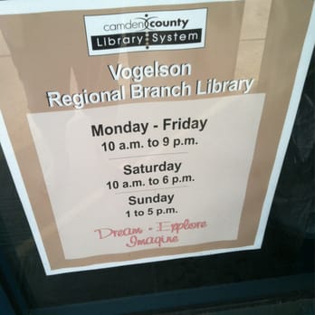 CAMDEN COUNTY LIBRARY - Updated December 2025 - 12 Reviews - 203 Laurel ...