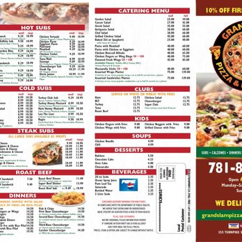 GRAND SLAM PIZZA & ROAST BEEF - Updated July 2025 - 20 Photos & 40 ...
