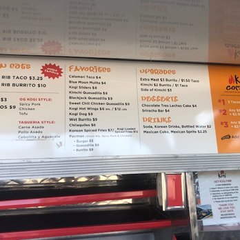 KOGI BBQ TRUCK - Updated December 2024 - 138 Photos & 85 Reviews - Los ...