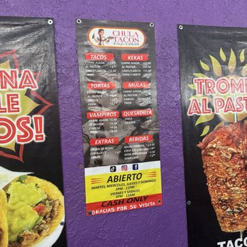CHULA TACOS - Updated February 2025 - 123 Photos & 95 Reviews - 4301 ...