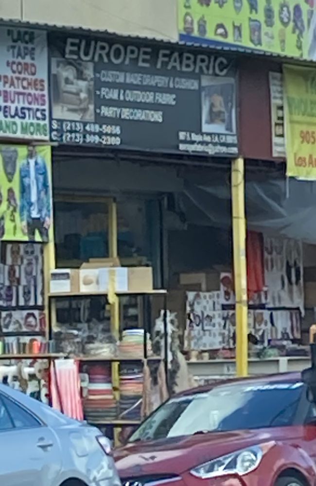 EUROPE FABRICS - Updated December 2025 - 907 Maple Ave, Los Angeles ...