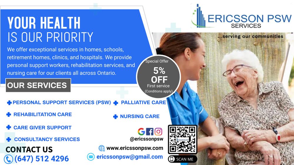 ERICSSON PSW SERVICES - Updated October 2024 - 45 Four Winds Drive ...