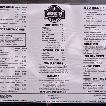 JOE’S KANSAS CITY BAR-B-QUE - Updated March 2025 - 786 Photos & 1110 ...