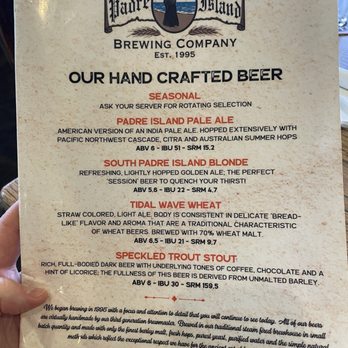 PADRE ISLAND BREWING COMPANY - Updated October 2024 - 392 Photos & 541 ...
