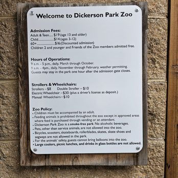 DICKERSON PARK ZOO - Updated October 2025 - 132 Photos & 50 Reviews ...