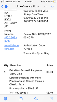 LITTLE CAESAR’S PIZZA - 7509 Cantrell Rd, Little Rock, Arkansas - Pizza ...