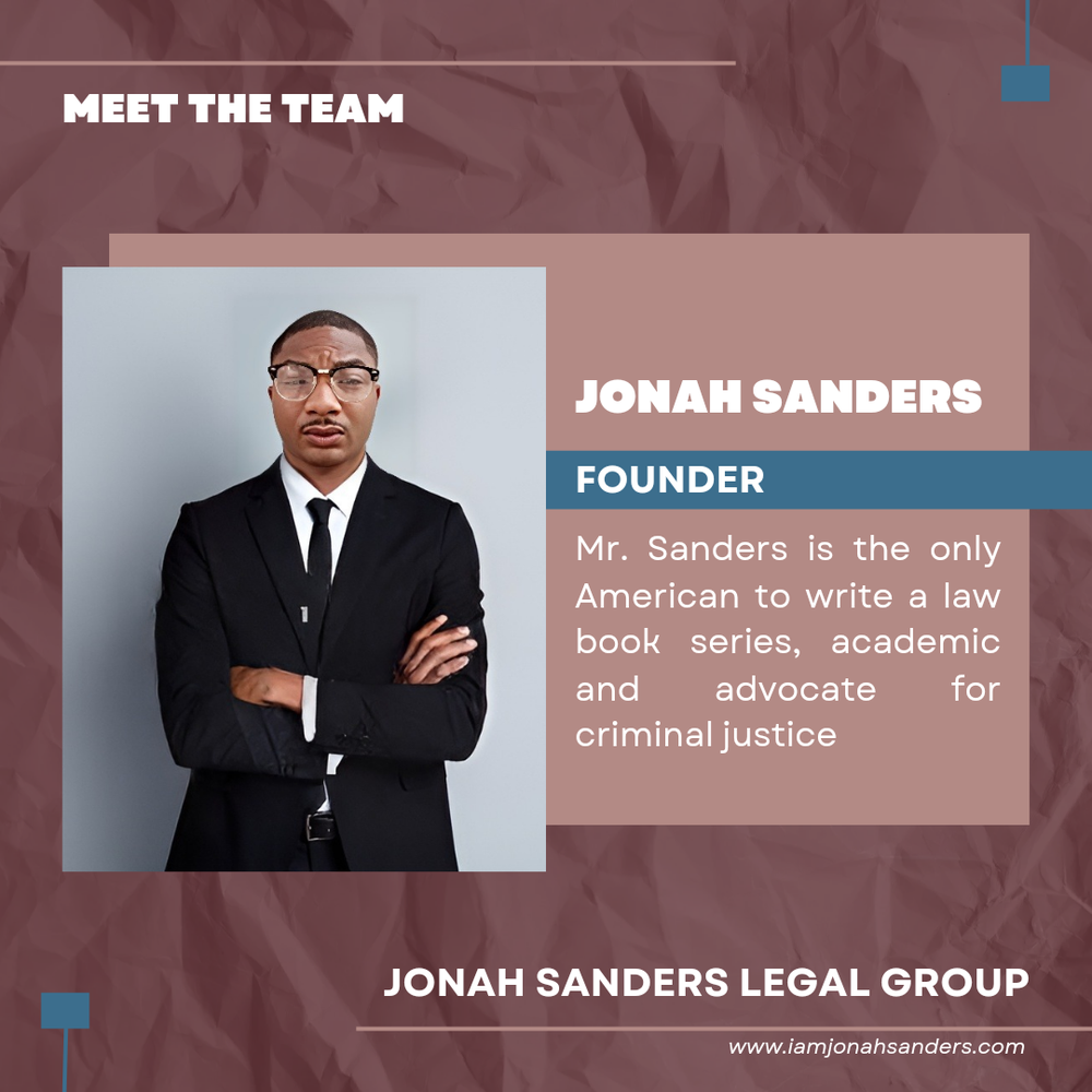 JONAH SANDERS LEGAL GROUP - Updated October 2025 - Request Consultation ...