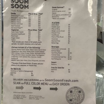 SOOM SOOM FRESH MEDITERRANEAN - BRENTWOOD - Updated July 2024 - 136 ...