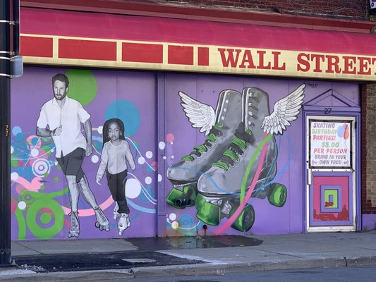 PUBLIC ART - SKATELAND ARENA MURAL - 33 E Ferry St, Buffalo, NY - Yelp