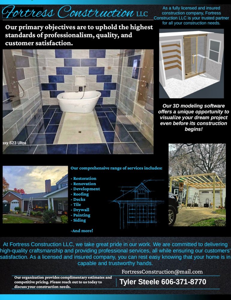 FORTRESS CONSTRUCTION - Updated January 2025 - Request Consultation ...