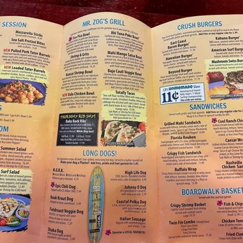 Long doggers menu store