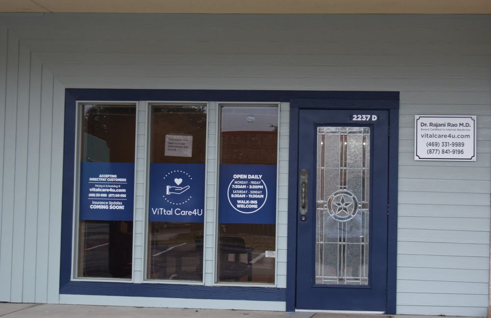 RAJANI RAO, MD - VITTAL CARE4U - Updated July 2025 - 2237 W Parker Rd ...