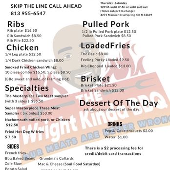 THE WRIGHT KINDA BBQ - Updated August 2025 - 16 Photos & 10 Reviews ...