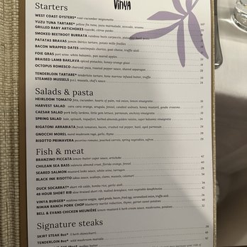 VINYA TABLE - Updated December 2025 - 432 Photos & 166 Reviews - 266 ...