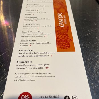 CASTOR KITCHEN & BAR - Updated September 2024 - 129 Photos & 157 ...