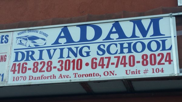 ADAM DRIVING SCHOOL - Updated January 2026 - 1070 Danforth Avenue ...