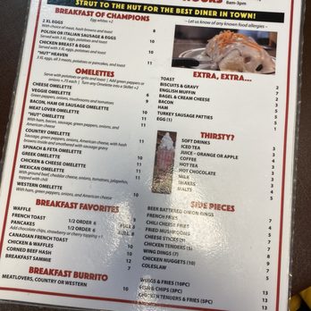 THE HUT DINER - Updated December 2025 - 113 Photos & 91 Reviews - 27090 ...