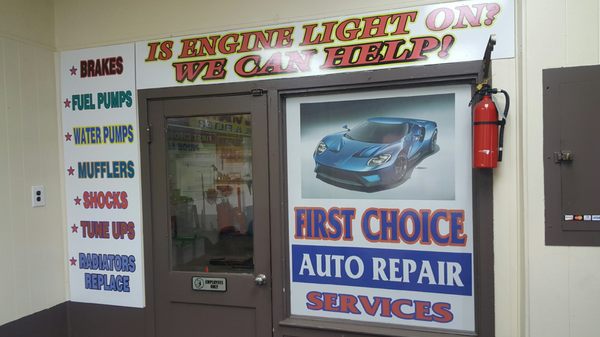FIRST CHOICE AUTO REPAIR - Updated September 2024 - 11 Photos & 13 ...