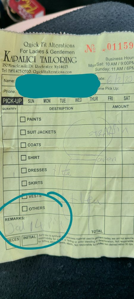 QUICK FIT ALTERATIONS - Updated October 2025 - 10 Reviews - 1 Miracle ...