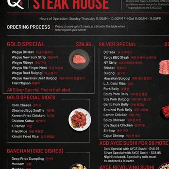 Q KOREAN BBQ & REVOLVING SUSHI - Updated January 2025 - 80 Photos & 34 ...