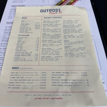 OUTPOST PIZZA - Updated December 2025 - 22 Photos & 22 Reviews - 15785 ...